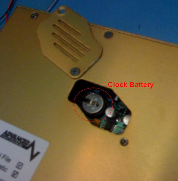 Replacing Clock Battery on “Non-S” Systems – Advanced Flight Systems